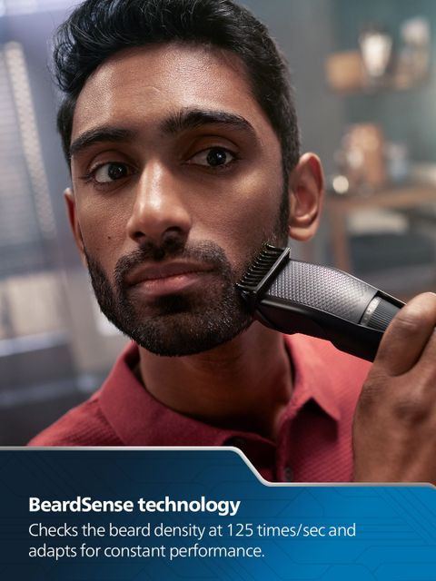 PHILIPS BT3441/30, Patented Beardsense Tech, Lift & Trim Tech Trimmer ...