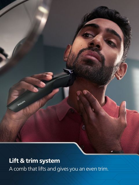 PHILIPS BT3441/30, Patented Beardsense Tech, Lift & Trim Tech Trimmer ...