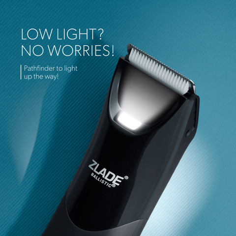 Zlade Trimmer for Men | Beard, Body, Pubic Hair | AAA Cell Battery ...