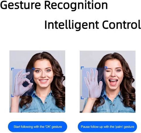 RETRACK P02 AI Tracker 360 Auto Face Tracking Smart Rotation Selfie ...