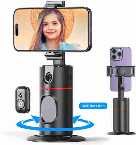 RETRACK P02 AI Tracker 360 Auto Face Tracking Smart Rotation Selfie ...