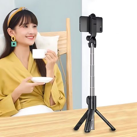 NAFA 3-in-1 Convertible Tripod, 360° Rotating Phone Holder, Bluetooth ...