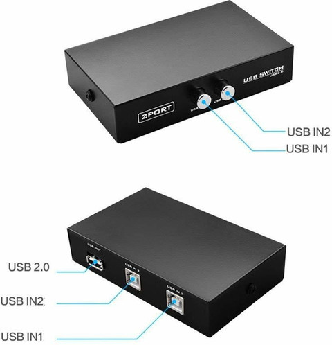 switch port usb printer