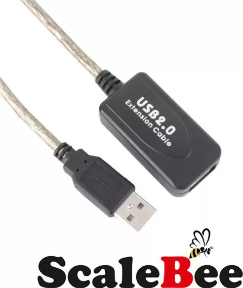 SCALEBEE TV-out Cable USB 2.0 Active Extension Repeater Cable Male to ...