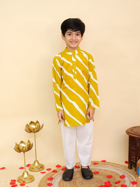 AJ Dezines Printed Sibling Ethnic Twinning Set Price in India - Buy AJ ...