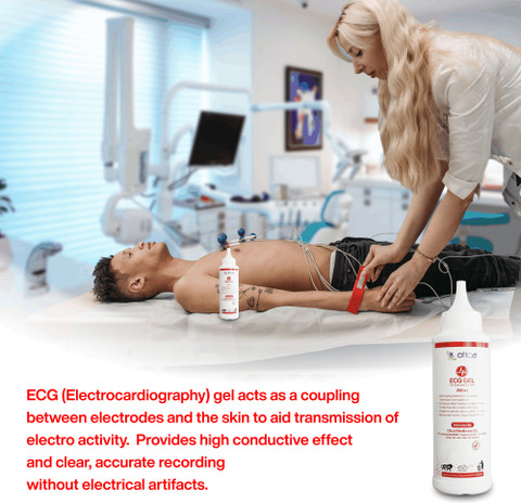 OTICA Ultrasound Gel Clear Gel for USG ECG EEG Sonography & Physio ...