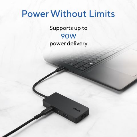 ASUS USB Hub 4-in-1 USB-C Dock, with 4K@60Hz HDMI 2.1, Type C Devices ...