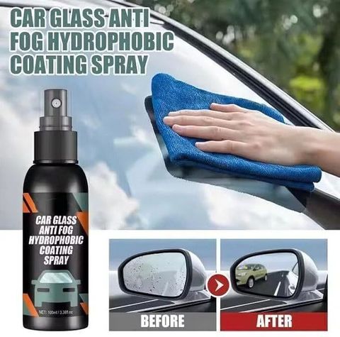 Vixora Car Glass Anti Fog Hydrophobic Coating Spray(Pack 3) Liquid ...