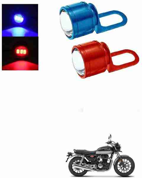 SRPHERE STROBE-LED-RED-BLUE FOR _Honda Hness CB350 Tail Light Motorbike ...