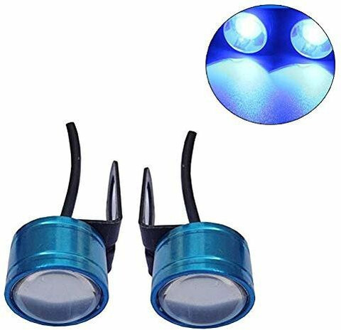 Generox Blue Brake Light For Classic 350 Headlight Motorbike LED for ...