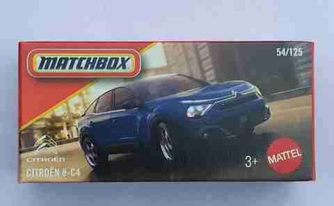 MATCHBOX 54/125 CITROEN E-C4 TOY CAR - 54/125 CITROEN E-C4 TOY CAR ...