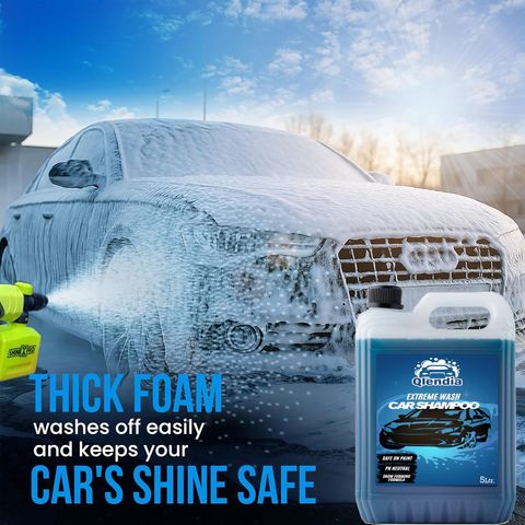 Qlendia High Foam car wash shampoo for Deep Cleaning.Remove Tough Dirt ...
