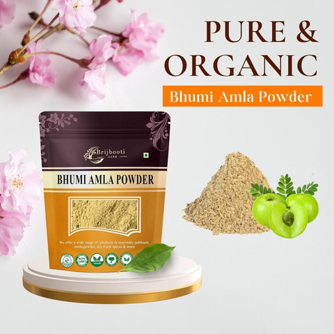 BrijBooti Bhumi Amla Powder - Bhoomi Awla Powder- Phyllanthus Niruri ...