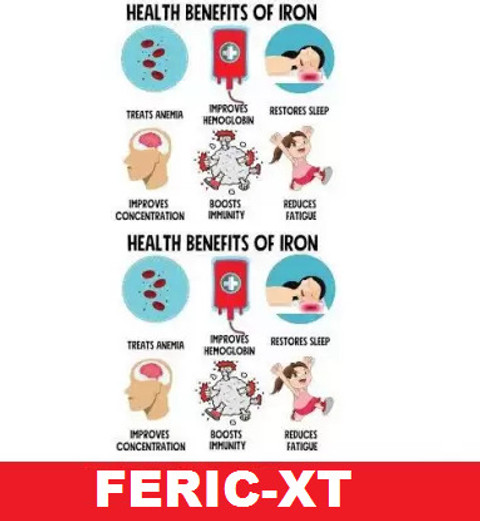 Uhl ELDER LABS PHARMA IRON SUPPLEMENT OR IRON TABLET FERIC XT (2*10TAB ...