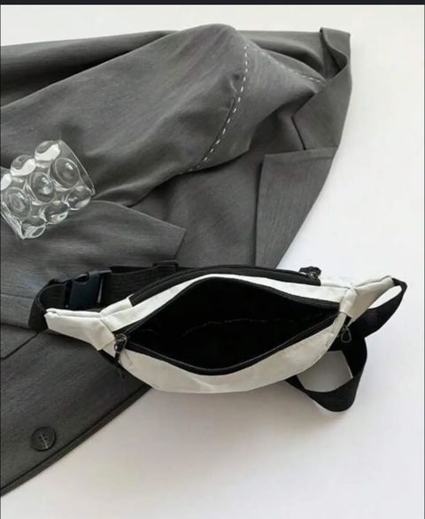 AU FOX White Waist bag for Men & women Whitexyz0 White - Price in India ...