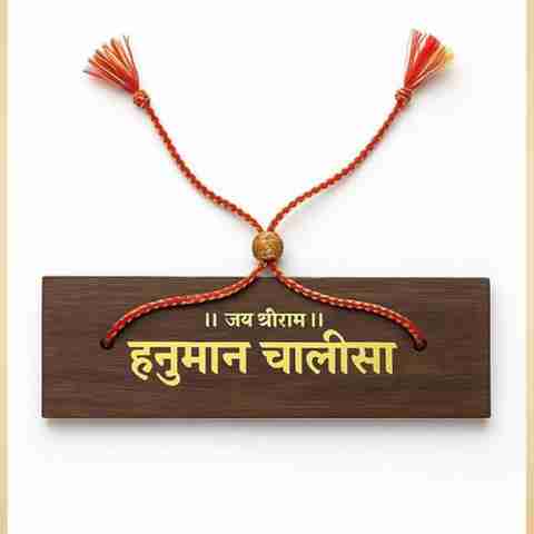 CRAFTIVA Hindu Religious Hanuman Chalisa Decor Price in India - Buy ...