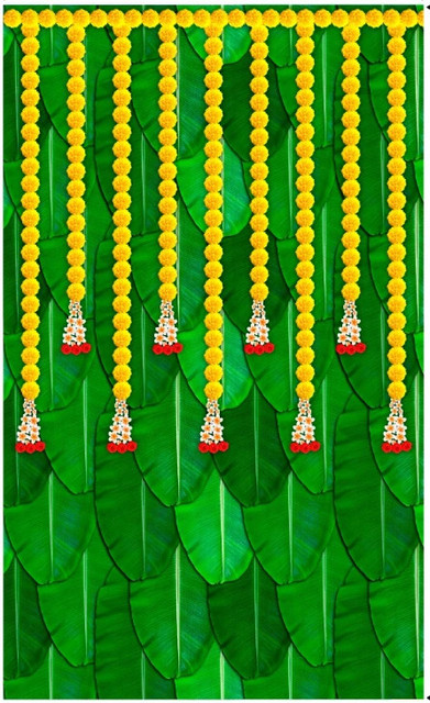 leaf background decoration