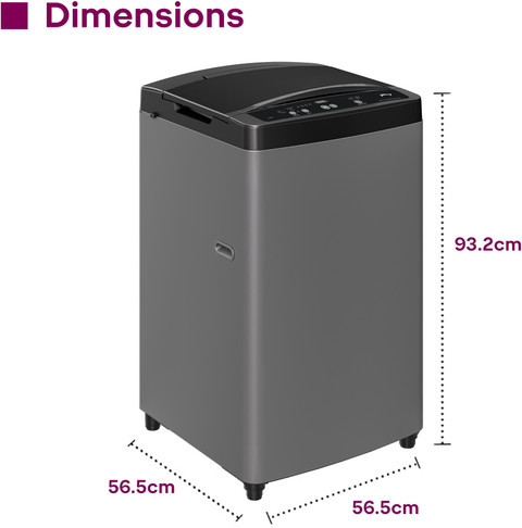 Godrej 7 kg 5 Star, Zero Pressure Technology Fills Tub 60% Faster ...
