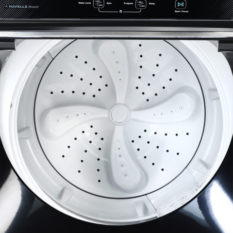Lloyd by Havells 8 kg Washing Machine Fully Automatic Top Load Black ...