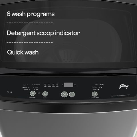 Godrej 7 kg 5 Star, Zero Pressure Technology Fills Tub 60% Faster ...