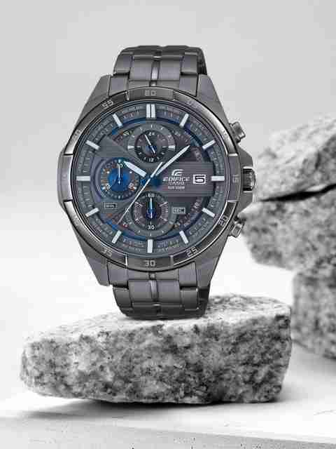 CASIO Edifice Edifice EFR-556GY-1AVUDF Gray Dial Gray Ip Stainless ...
