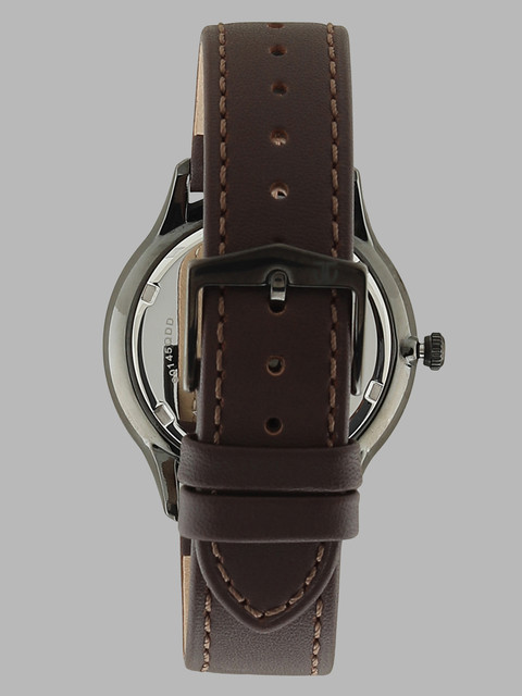 Titan Titan World Time with Date Green Dial Brown LeatherStrap Analog ...