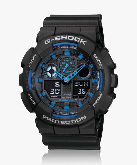 100 1a2 G Shock Ga100 Blue CASIO GA-100-1A2DR G-SHOCK GA-100-1A2NDR ...