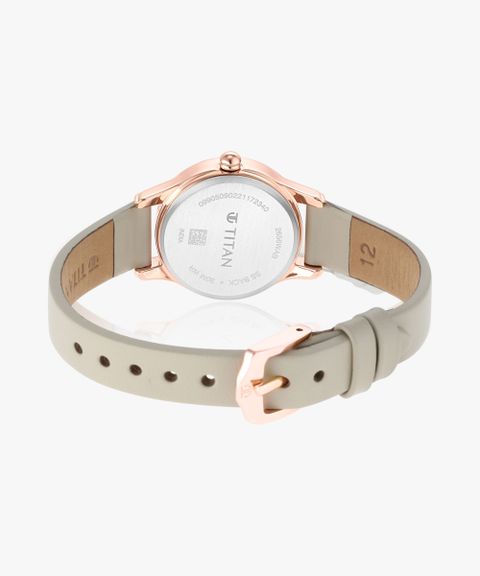Titan Lagan 2021-22 Titan Lagan with Day & Date Brown Dial Beige ...