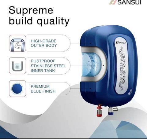 Sansui ALLURE 3 L Instant Water Geyser | High Grade SS Tank Price in ...