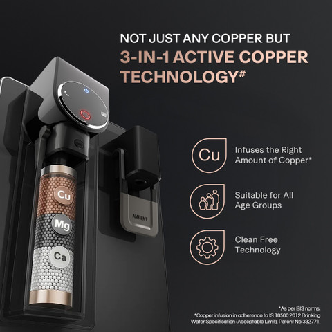 Eureka Forbes Limited Aquaguard Aspire Spark 5.6 L RO + UV + Copper ...