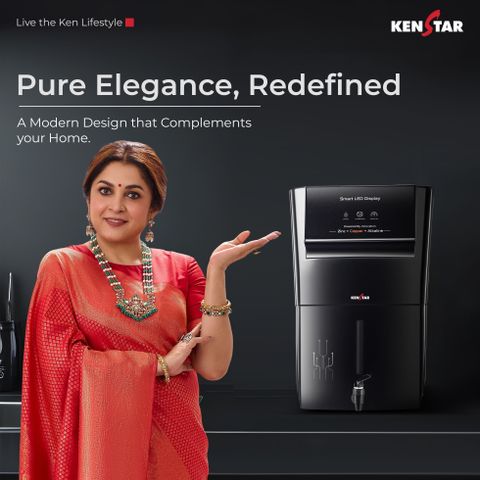 Kenstar Black Pureza. 8 L RO + UF + UV + Copper + Alkaline ...