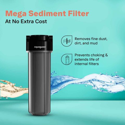 EUREKA FORBES Aquaguard 6 L UV + UF Water Purifier 2 Year Filter Life ...