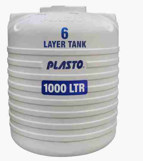 Plasto 6 layer 1000 L Water Tank Price in India - Buy Plasto 6 layer ...