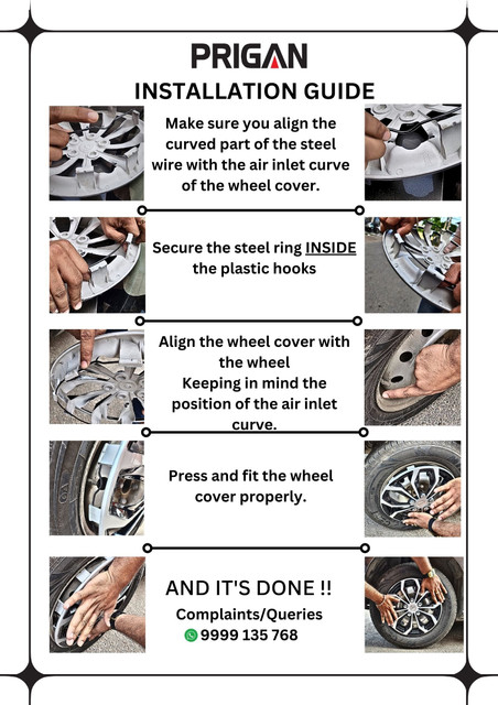 PRIGAN THAR ROXX 18 Inch Wheel Cover Specially Designed for Base Model ...
