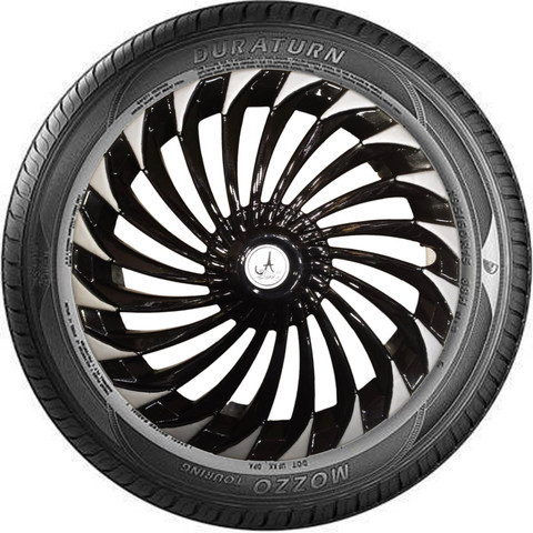HOTRENZ CAR WHEEL CAP/ WHEEL COVER TURBINE DC-B DEGINE "DOUBLE_COLOUR ...