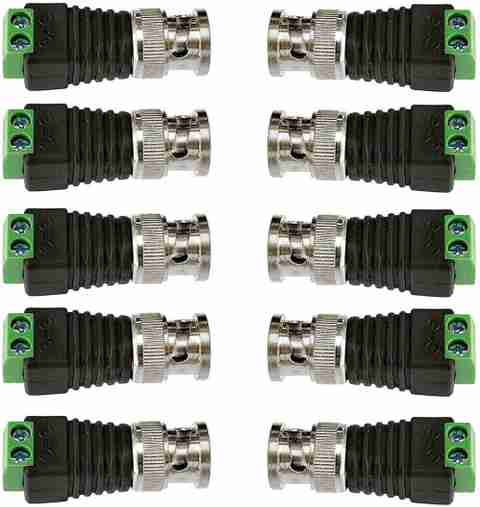 HL Technology NC connector male plug adapter to Green DC power terminal ...