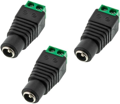 DYTOOLS CCTV DC Power Jack CCTV Video Camera Connector DC Female 5.5*2 ...