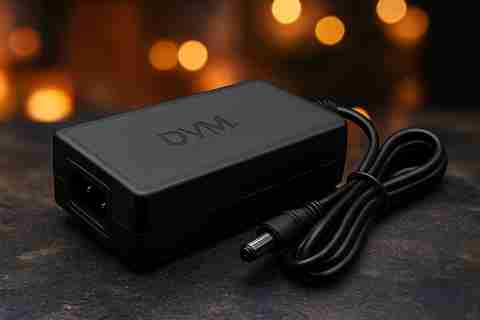 DVM 54V 2.23A Round 4-Pin Power Adapter for Cisco POE Switch (Model ...