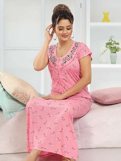 Night Dresses for Women - Buy Trendy Nighty for Women Online | Shopsy