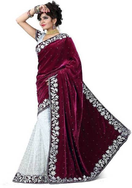 Velvet Sarees (वेलवेट साड़ी) - Buy Velvet Sarees Online at Best Prices ...