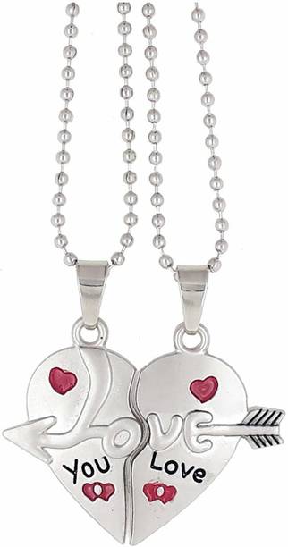 Couple Pendants - Buy Couple Pendants online at Best Prices in India ...
