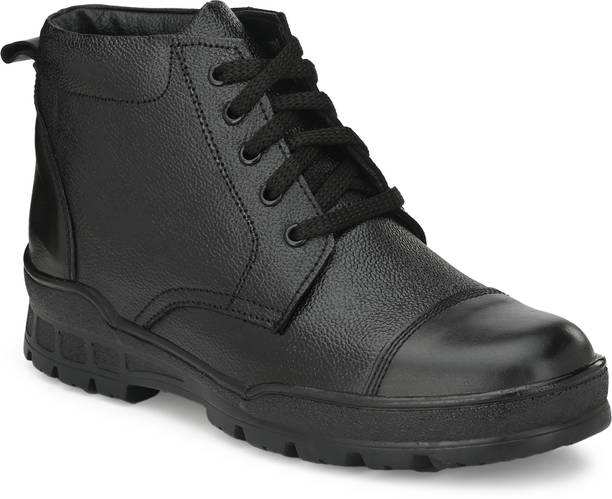 Black Police Shoes - Buy Black Police Shoes online at Best Prices in ...