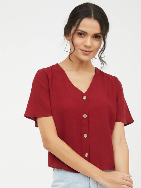 Maroon Womens Tops - Buy Maroon Womens Tops Online at Best Prices In ...