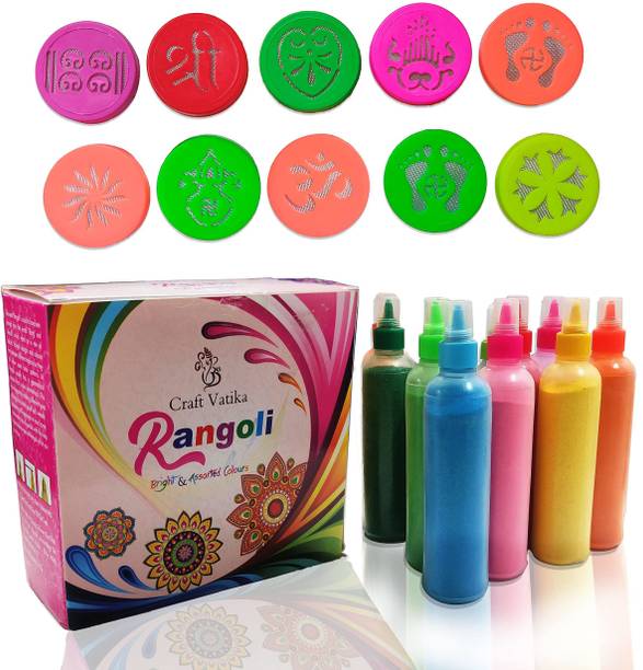 Rangoli Powder - Buy Rangoli Powder Online for Diwali In India ...