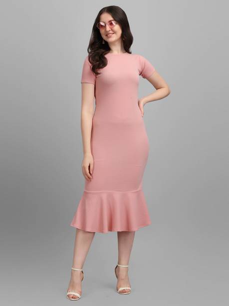 Fish Cut Dress - Buy Fish Cut Dress online at Best Prices in India ...