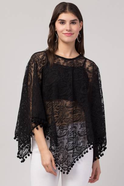 Ponchos - Buy Poncho Tops / Pochu Dress Online for Women at Best Prices ...