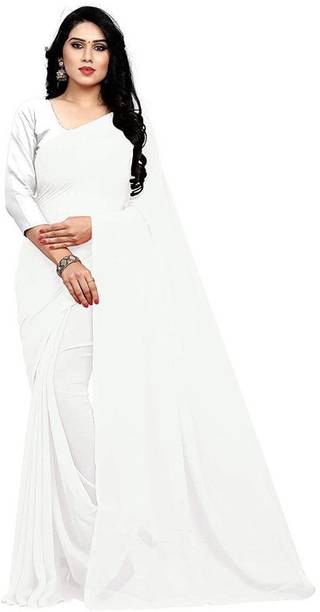 White Saree - Buy White Sarees Online at Best Prices In India ...