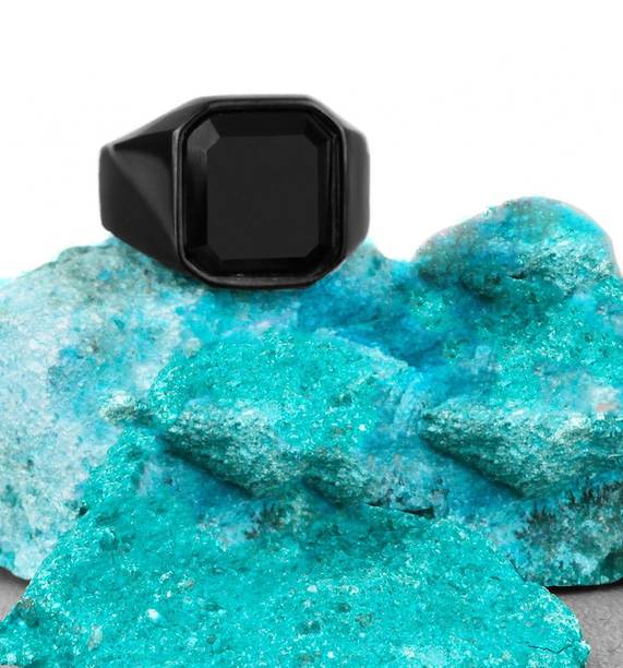 Black Ring For Men - Buy Black Ring For Men online at Best Prices in ...