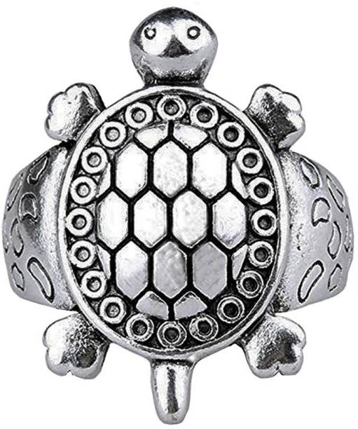 Tortoise Ring In Silver - Buy Tortoise Ring In Silver online at Best ...