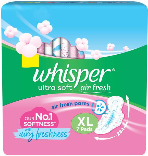 Whisper Sanitary Pad - Buy Whisper Sanitary Pad Online at Best Prices ...